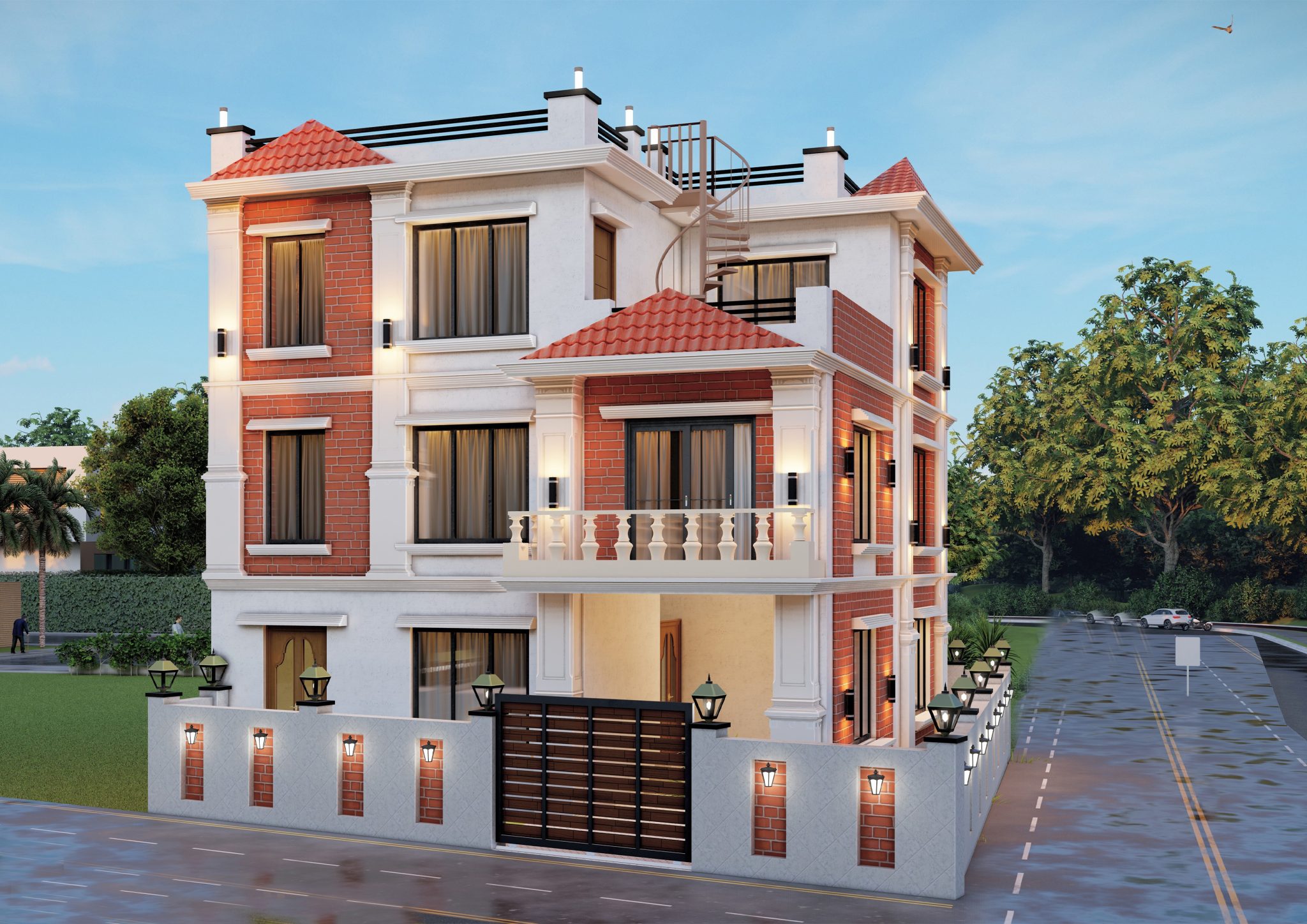 New house Design of Narayan Thakuri - NTC Construction Pvt. Ltd.